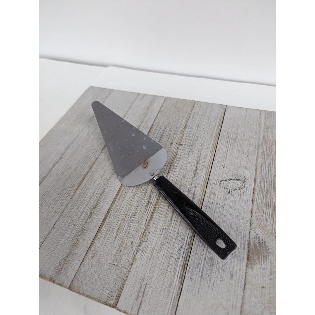 Vintage Ekco #2 Chromium Cake Pie Spatula Server 10" Black Handle - Etsy