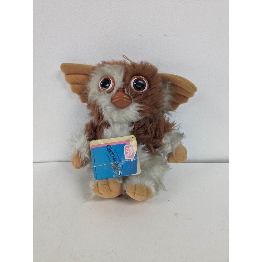 Vintage Hasbro Softies Gizmo Gremlin 1984 Stuffed Animal 10" With Tags ...