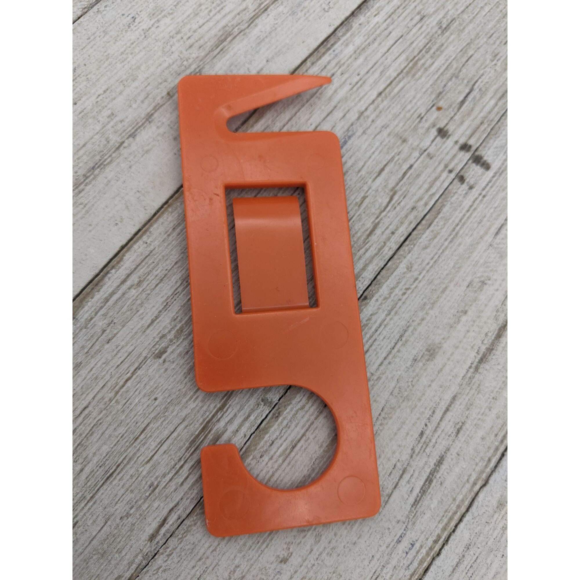 Tupperware 898 Orange Multi Tool Bookmark Letter Opener Ruler Gadget - Etsy