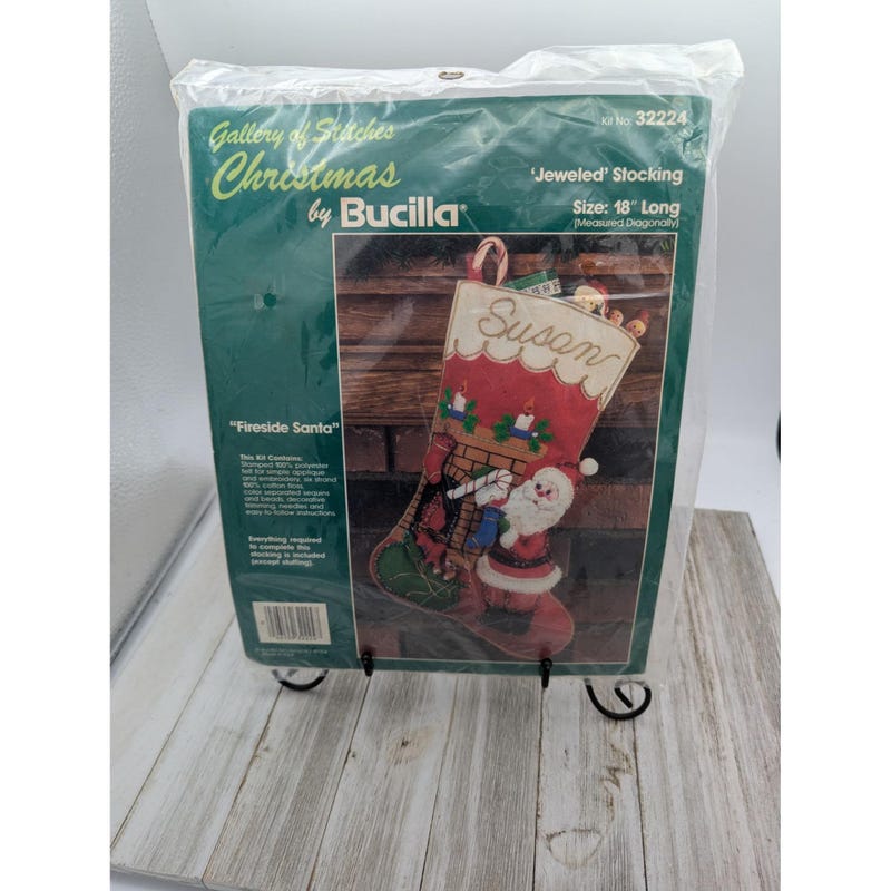 Bucilla Stocking Kit - Etsy