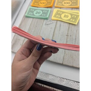 Monopoly Edition 1999 Game Replacement Money - Etsy