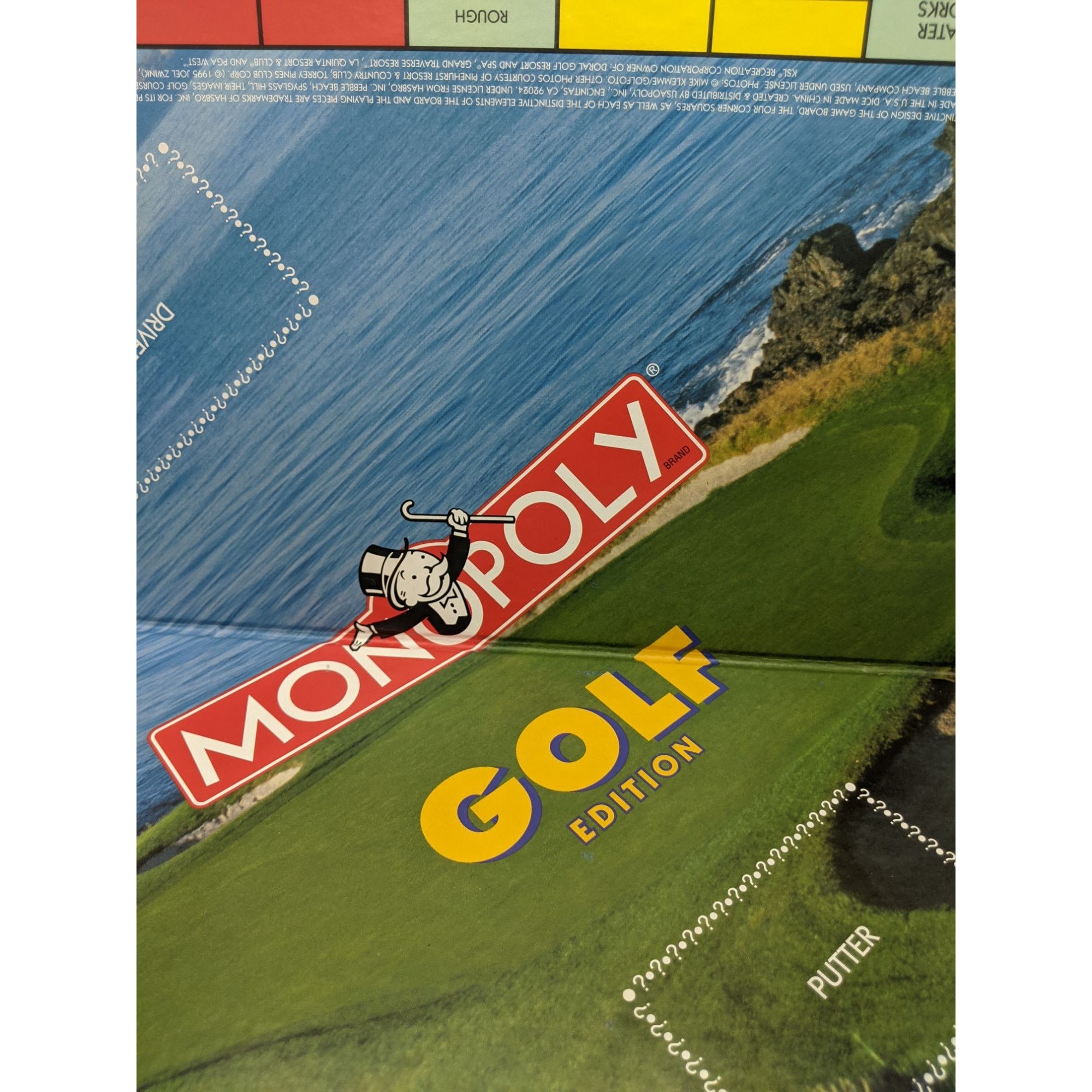 Vintage 1998 Monopoly Golf Edition Game Replacement Board - Etsy Australia