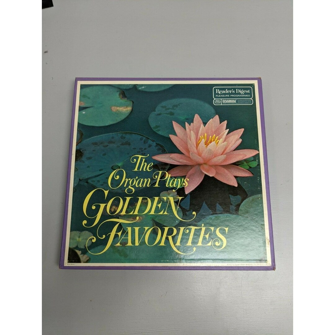 The Organ Plays Golden Favorites, LP Boxed Set, 5 Lps, Reader's Digest ...