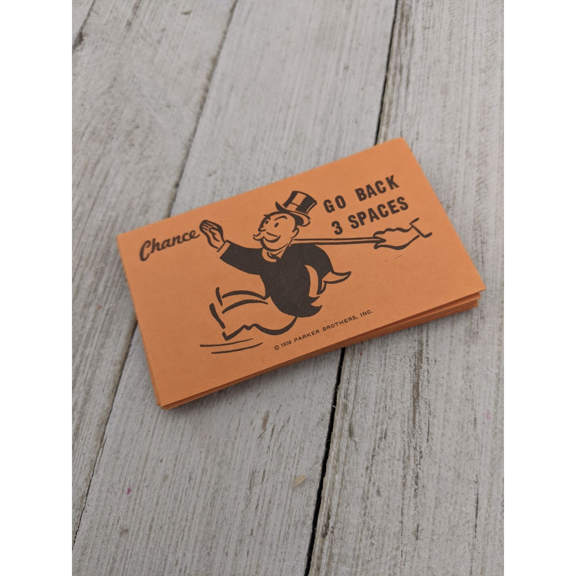 Vintage 1985 Monopoly Replacement Cards Chance Community Chest - Etsy