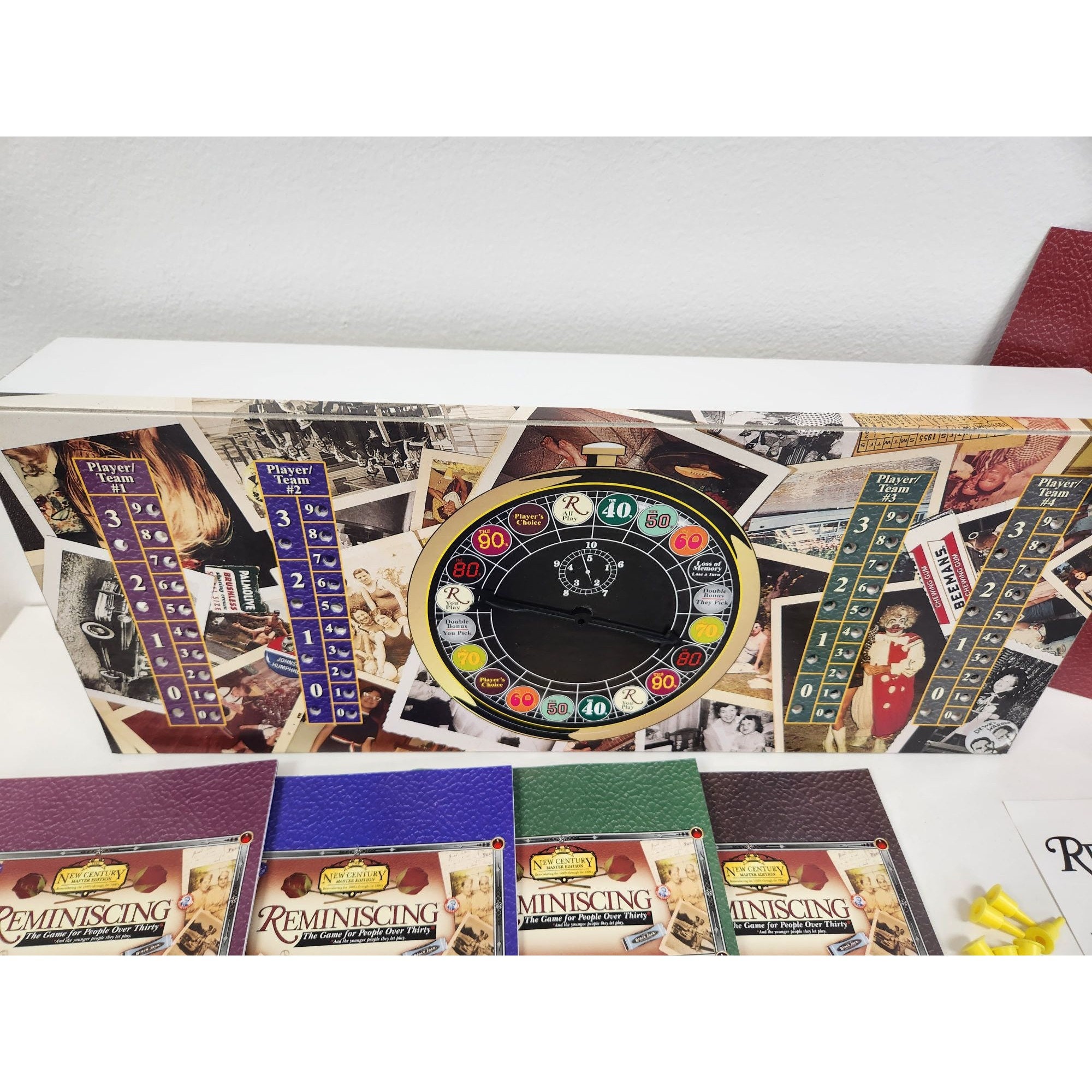 Vintage 1998 Reminiscing Trivia Game Complete - Etsy