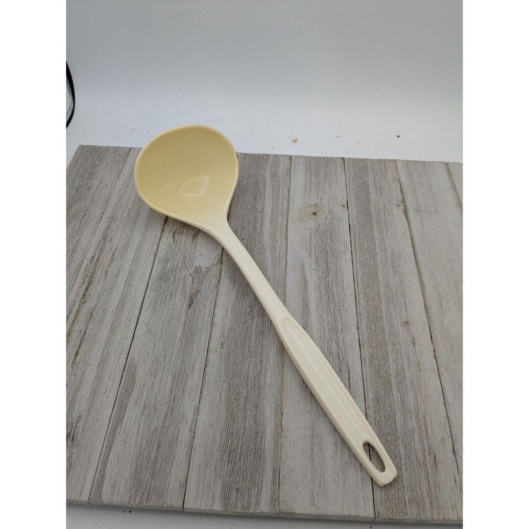 Vintage Foley #3 White Nylon Plastic Ladle Dipper Spoon 11 1/2" - Etsy