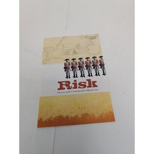 Risk 2003 Board Game Replacement Parts Pieces Instructions - Etsy