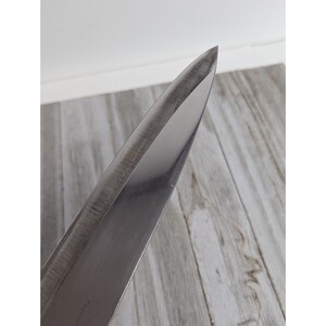 Used Maxam Chef's Knife 9" Stainless Blade Wood Handle - Etsy