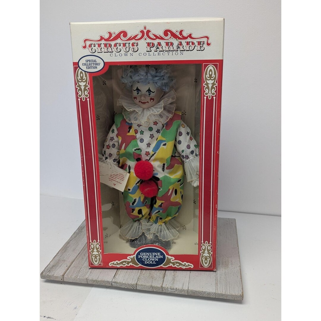 New Circus Parade Clown Collection Porcelain Collector Edition 1991 ...