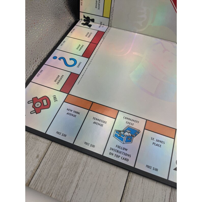 Vintage 1998 Monopoly Millennium 2000 Edition Game Replacement - Etsy