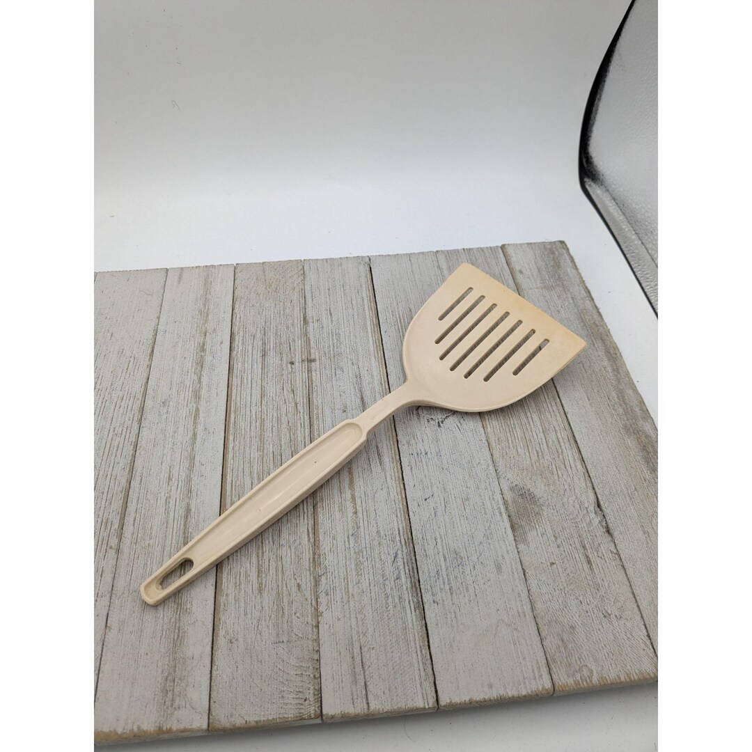 Ekco Wide Slotted Spatula Turner Flipper Almond Nylon Plastic 11 - Etsy