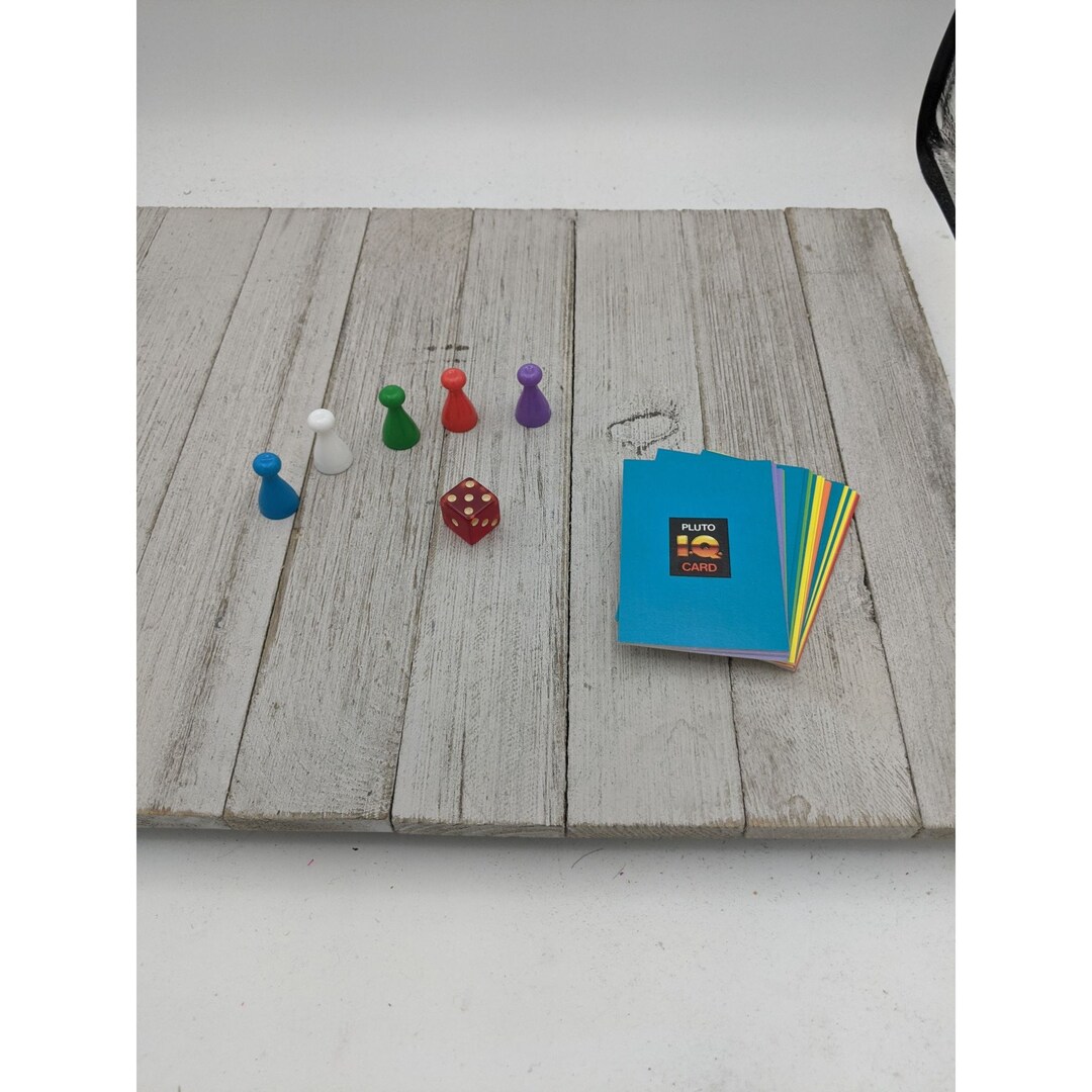 Trivia Adventure Board Game REPLACEMENT 5 Tokens Dice IQ Cards - Etsy