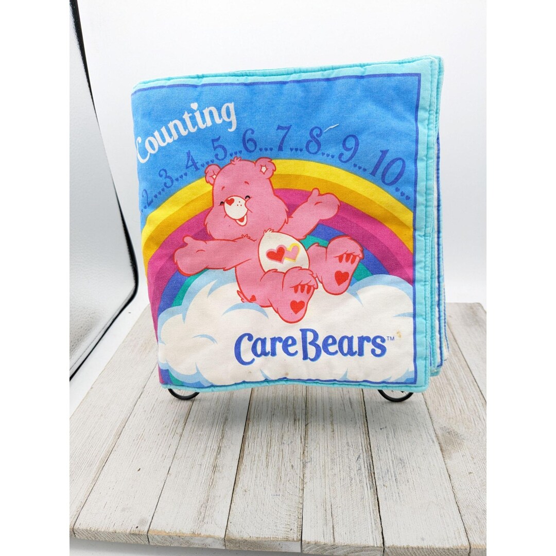 Vintage Cranston VIP Care Bears Counting Soft Book Complete - Etsy