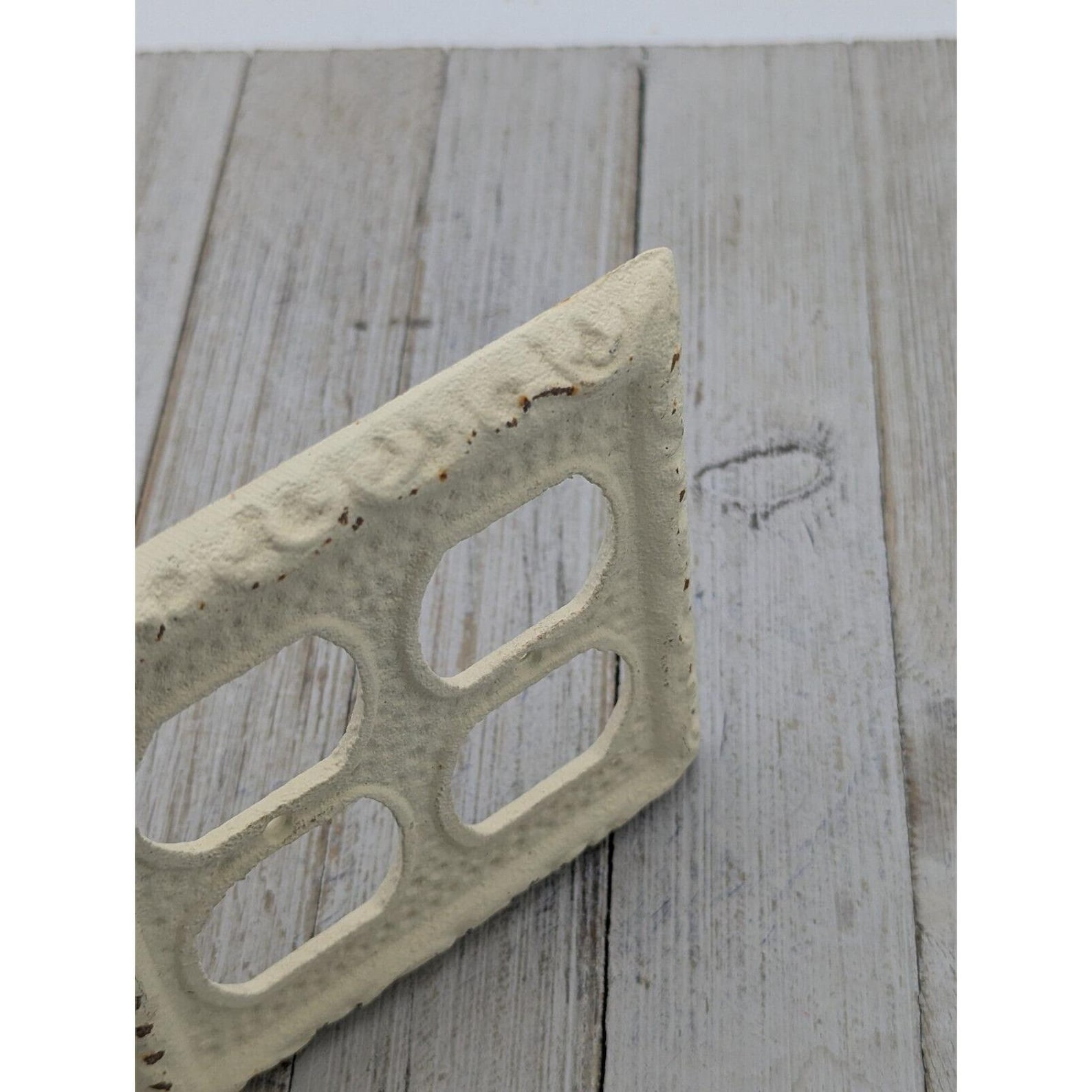 Cast Iron Rustic Farmhouse Style Plate Double Outlet WHITE - Etsy