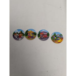 Clue Mysteries Board Game Replacement Scene Tokens Pieces Set of 4 - Etsy