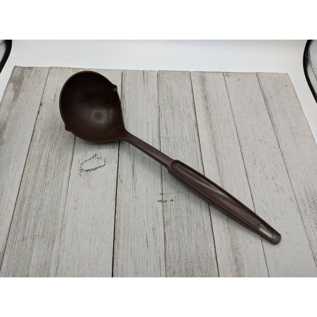 Ekco Brown #1 Nylon Soup/sauce Ladle USA Dishwasher Safe Kitchen ...