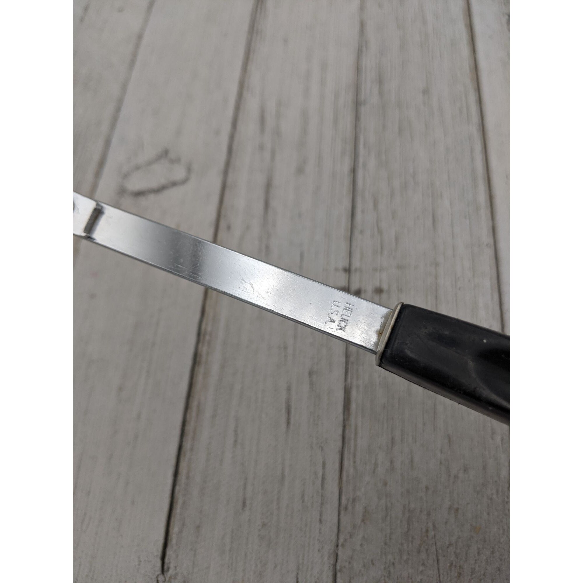 Vintage Heuck Meat Utility Fork Black Handle 11 1/2 - Etsy