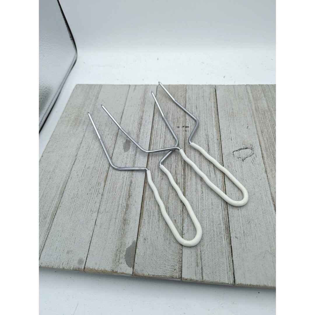 Turkey & Roast Lifter Fork Set of 2 Nylon Coated Handles - Etsy