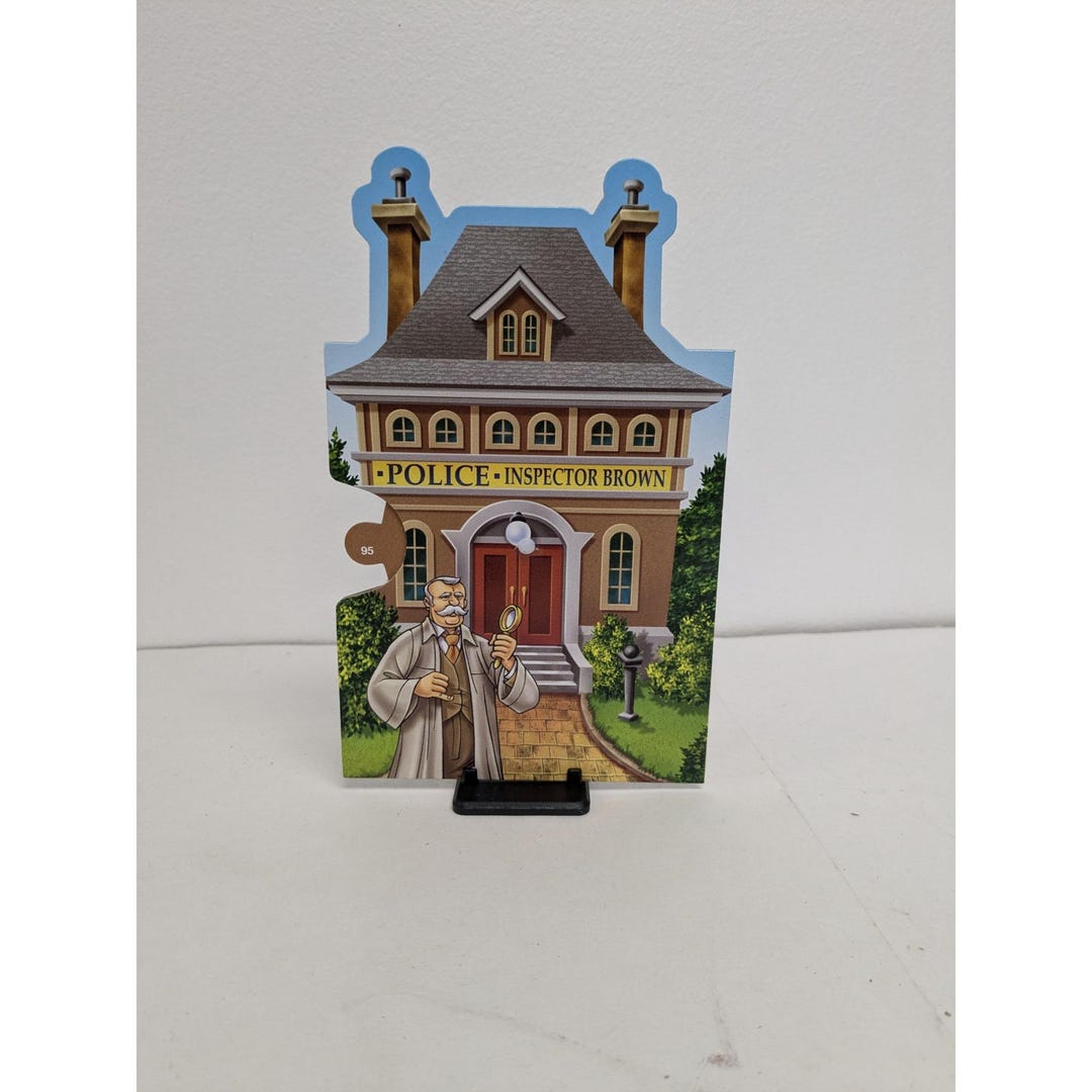 Clue Mysteries Board Game Replacement Parts Character Wheel Inspector ...