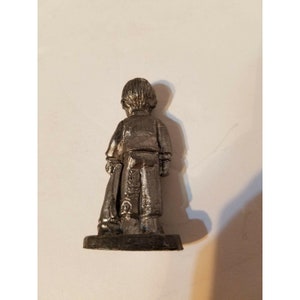 Pewter Golf Boy Guy Figurine by R B Pewter Desktop Michael Ricker 2 3/8 ...
