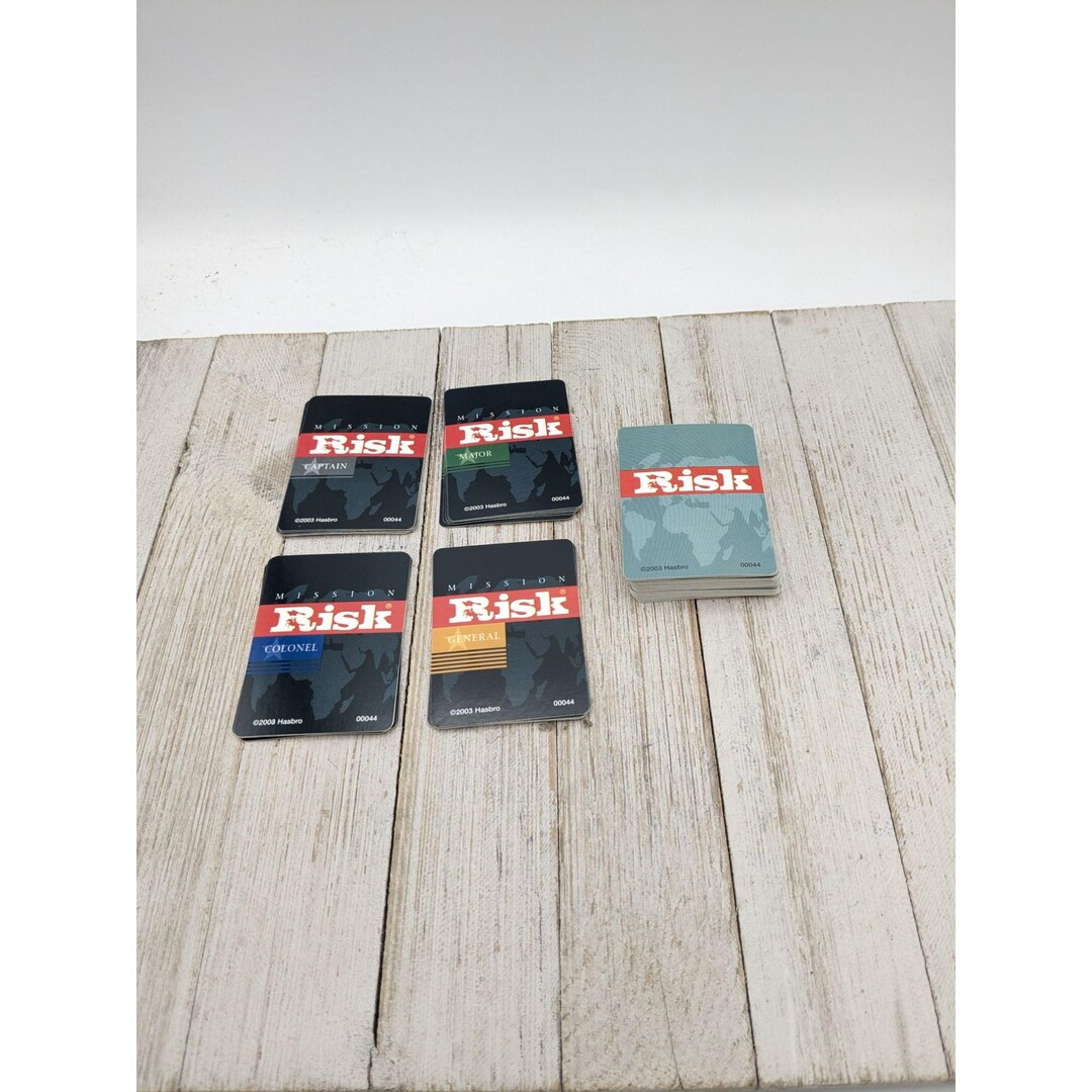 Risk 2003 Board Game Replacement Parts Country Cards Major Mission - Etsy