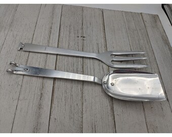 Vintage POPEIL Auto Flip Spatula Turner 11 Squeeze - Etsy
