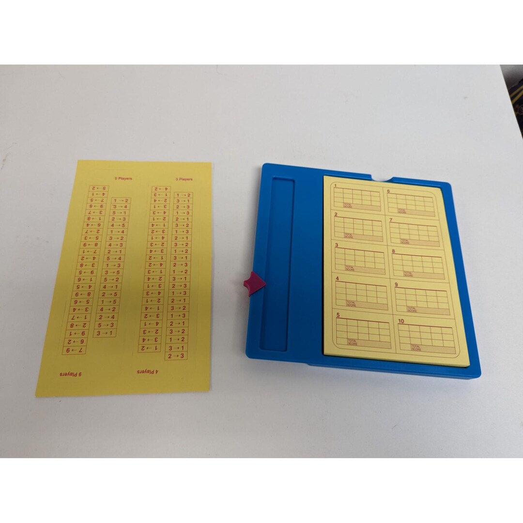 Name Burst Replacement Score Pad, Score Pad Holder, 2 Sided Assignment ...