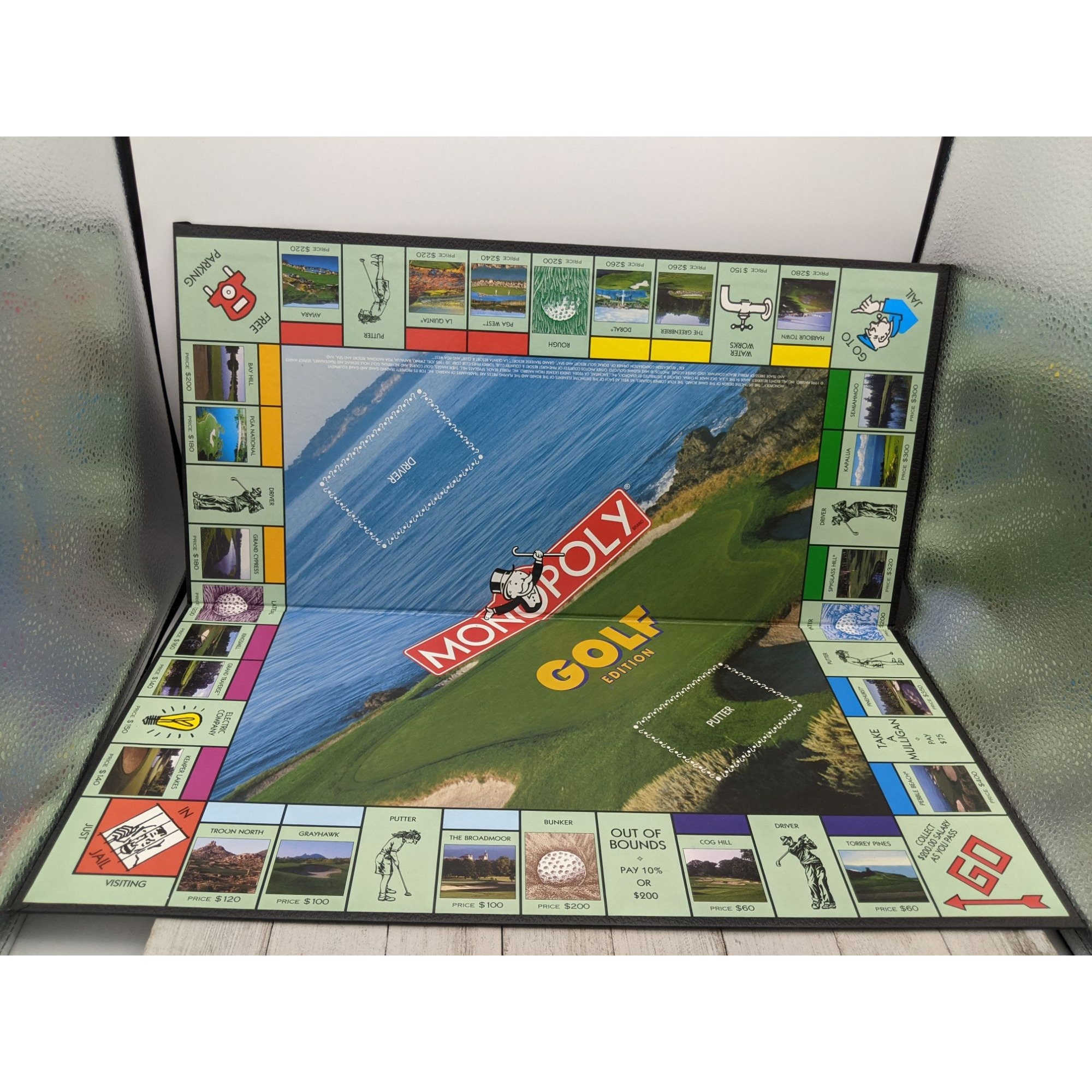Vintage 1998 Monopoly Golf Edition Game Replacement Board - Etsy UK
