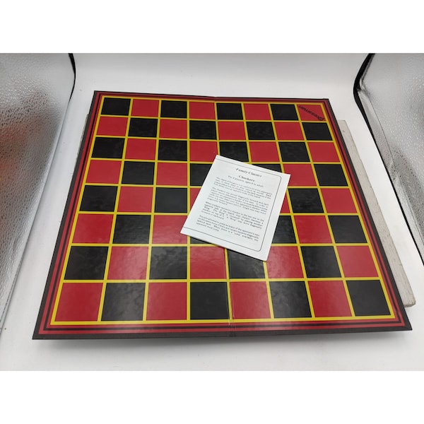 Red and Black Checker Board - Etsy