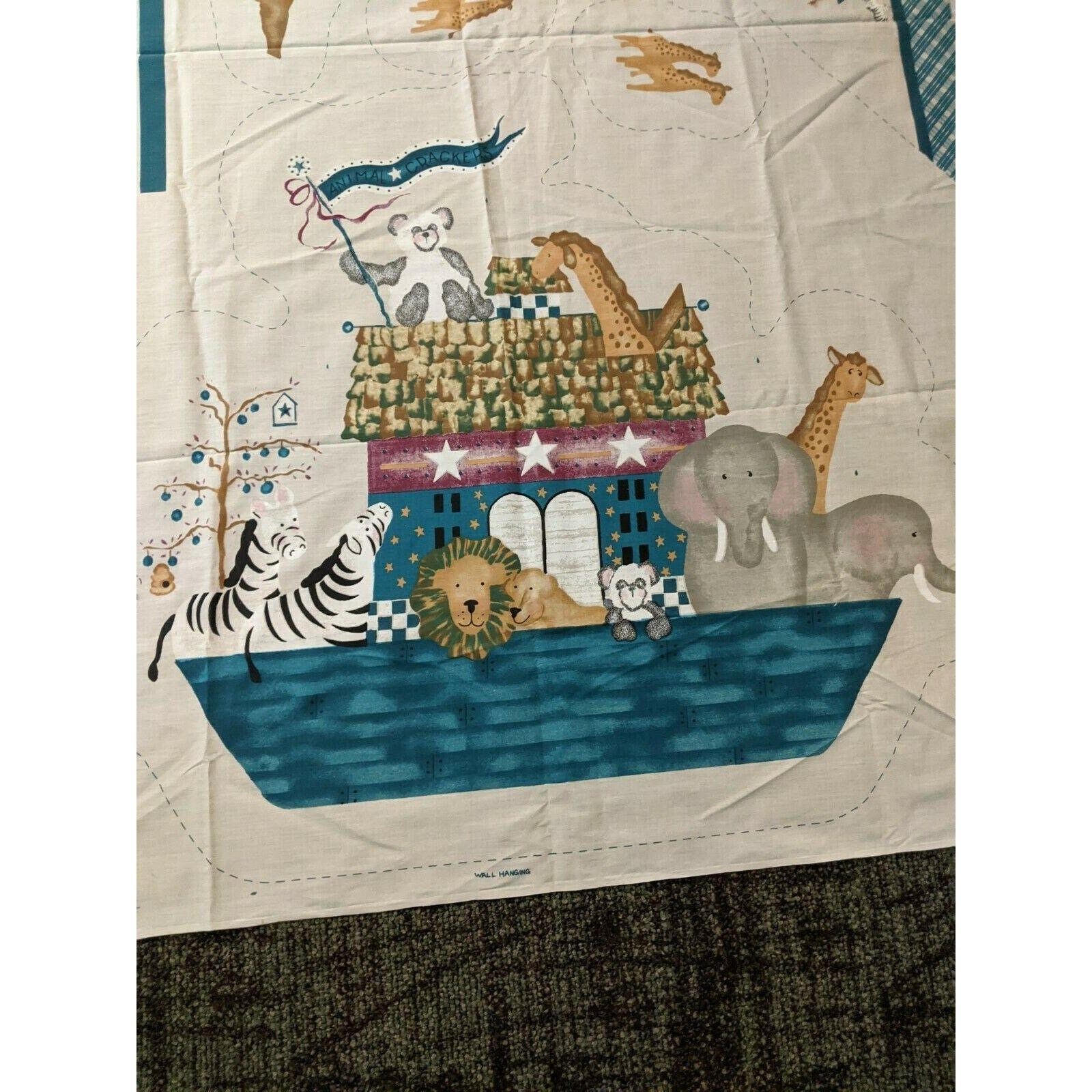 Daisy Kingdom Country Noahs Ark Baby Fabric Panel Hanging - Etsy