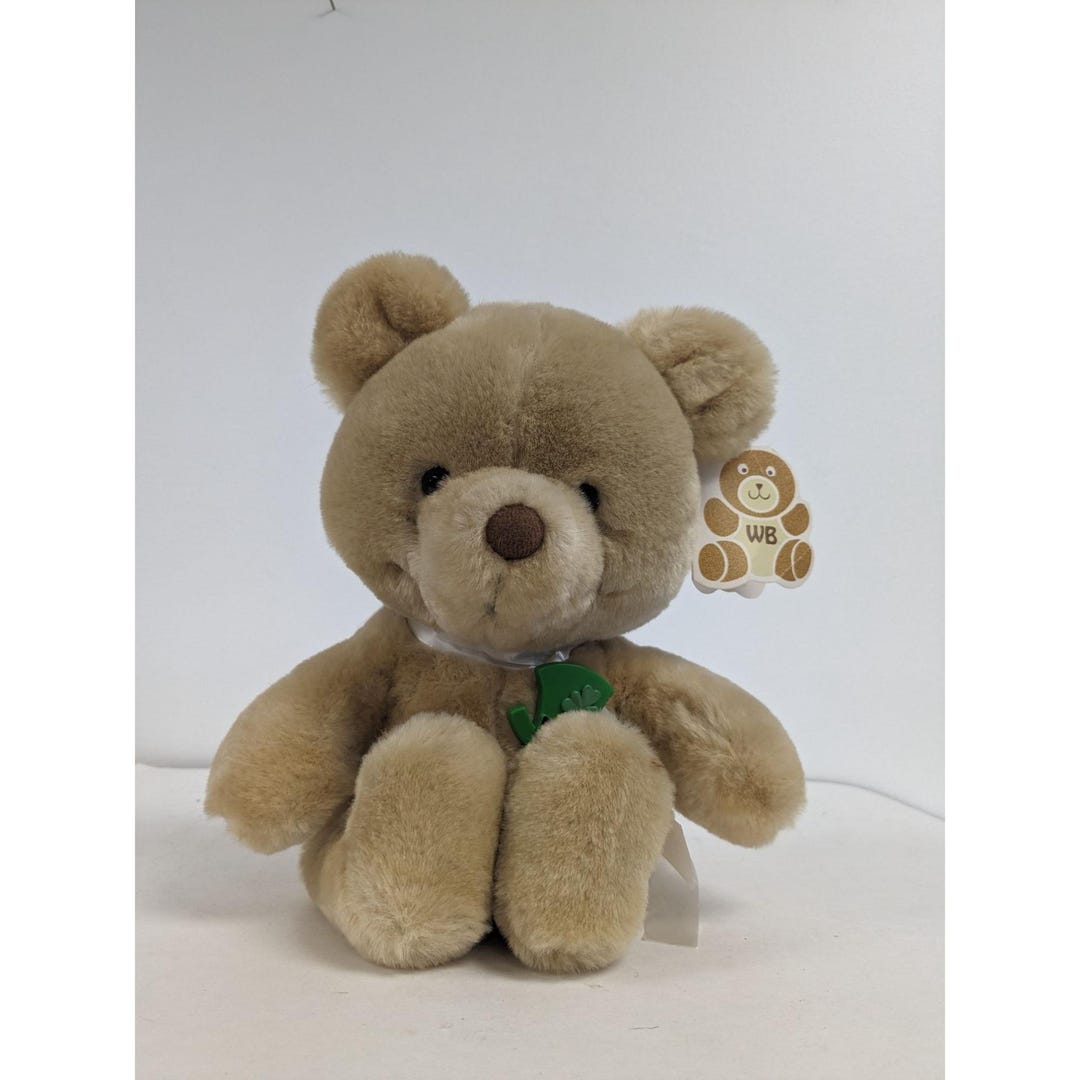 Vintage Wallace Berrie Cuddle Ups Brown Bear Gumdrop 1982 Stuffed ...