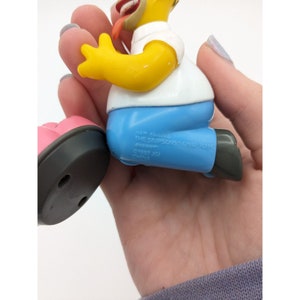 SUBWAY Kids Pak Meal the Simpsons Toys 1997 Set of 2 - Etsy