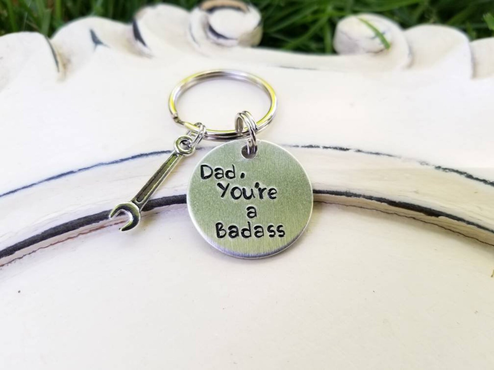 Dad You're a Badass Badass Keychain Gift for the Badass - Etsy