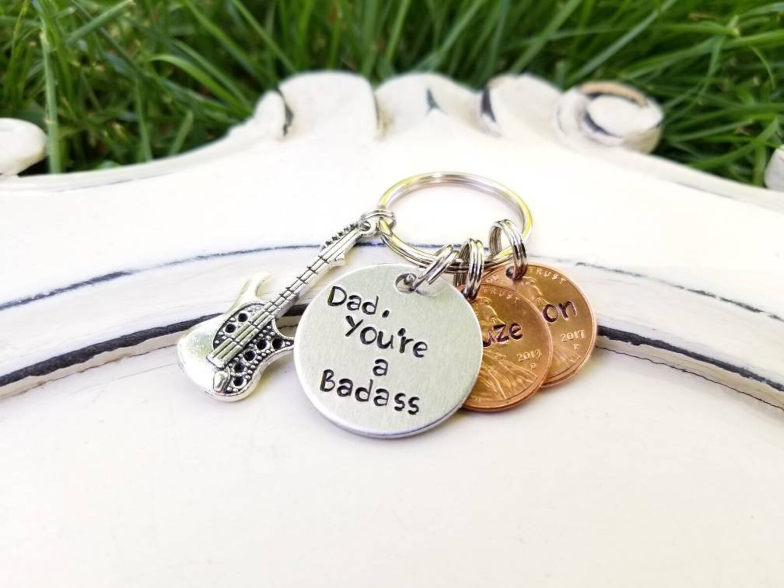 Dad You're a Badass Badass Keychain Gift for the Badass - Etsy