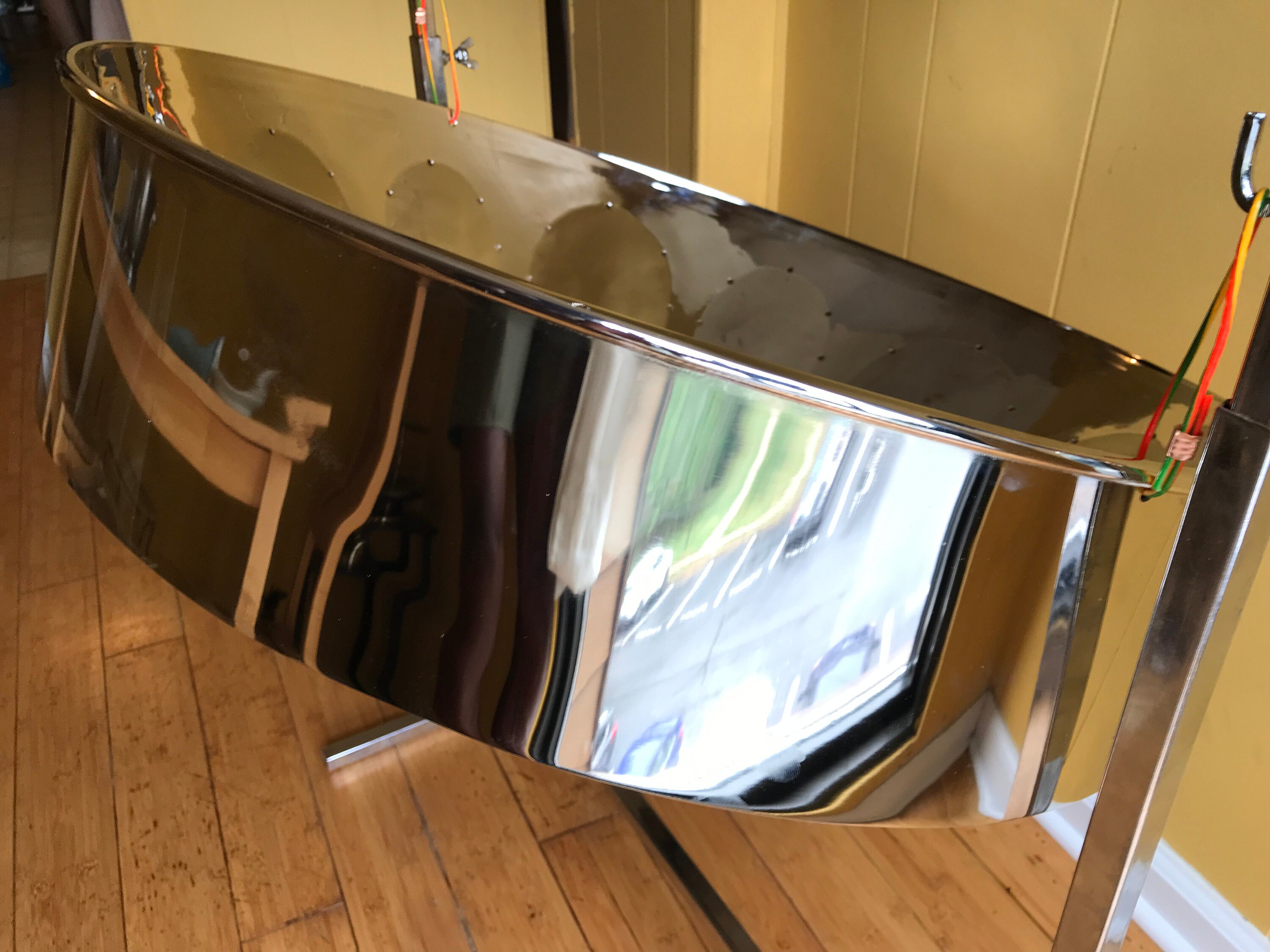 Oversized Low C Lead Steel Drum With High Gloss Chrome (26in. Diameter ...