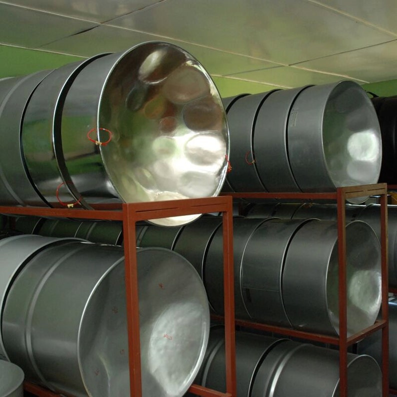 Steel Drum (lead ''C'') With High Gloss Chrome - Etsy