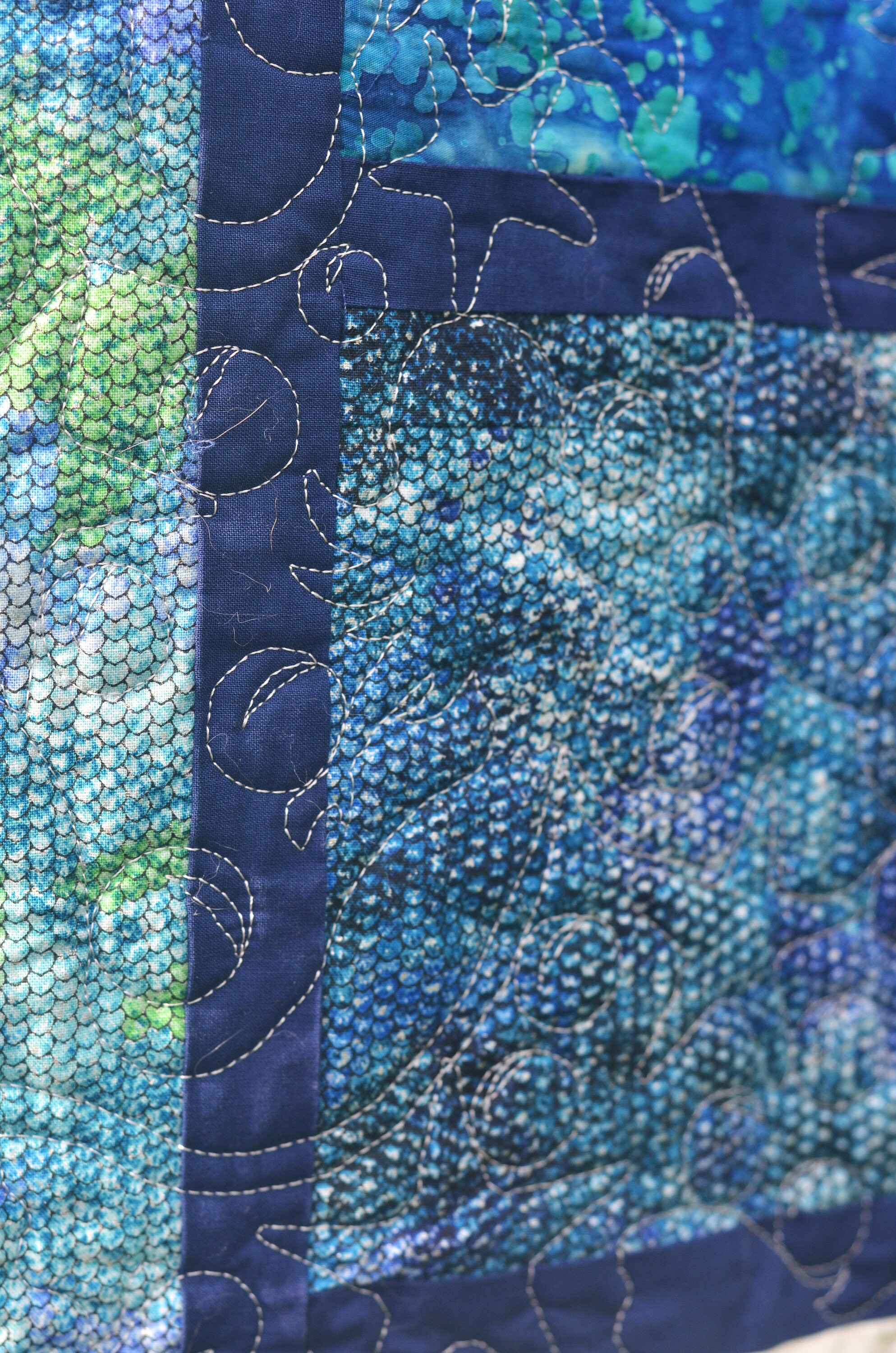 Beautiful Oceanic Mermaid Quilt - Etsy