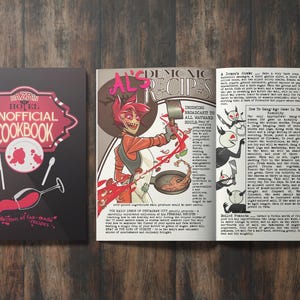 Hazbin Hotel Unofficial Cookbook - Fanzine, Hazbinhotel, Fandom, Zine ...