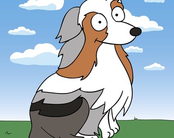 Custom simpsons inspired cartoon portraits by SimpsArt on Etsy