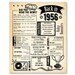 Back in 1956 Newspaper Poster / Printable / 68th Birthday Party ...