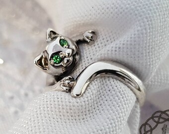 Cat ring | Etsy