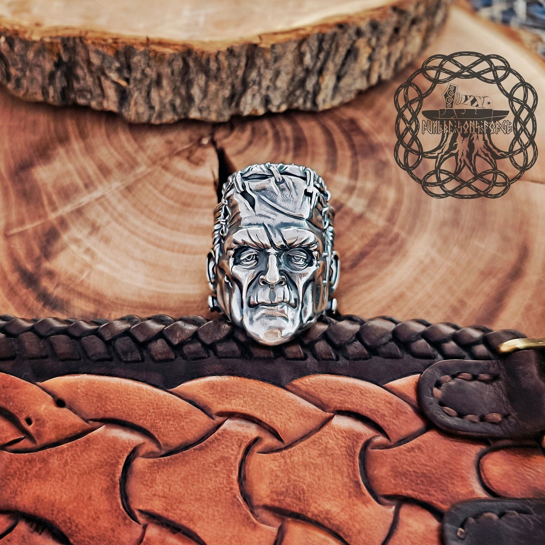 Frankenstein Monster Ring: Sterling Silver Gothic Jewelry - Etsy