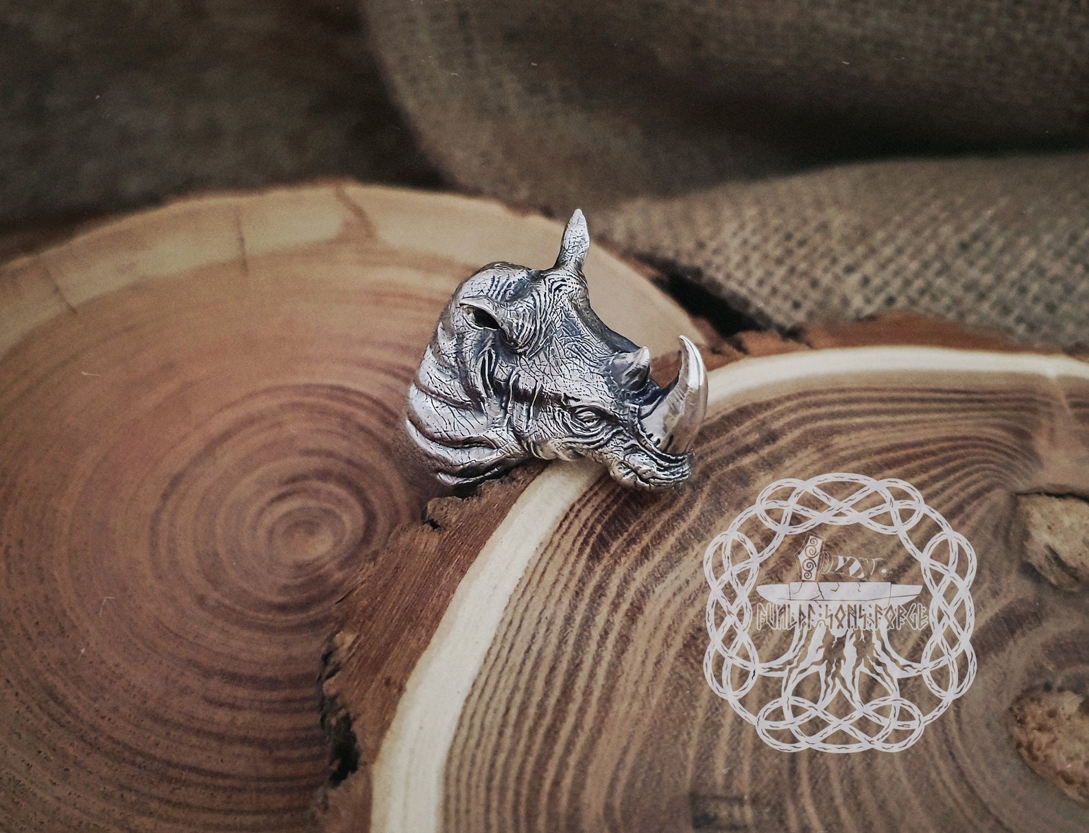 Rhinoceros Ring Sterling Silver Rhinoceros Ring Jewelry Animal - Etsy