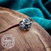 Samurai Ring. Sterling Silver Samurai Helmet Mask Ring. Handmade ...