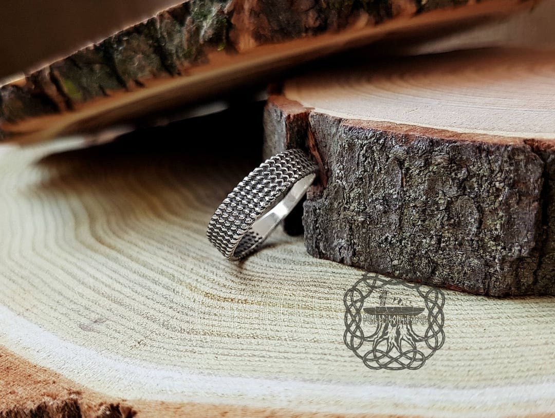 Braided Ring, Braid Ring, Sterling Silver Ring, Norse Ring, Viking ...