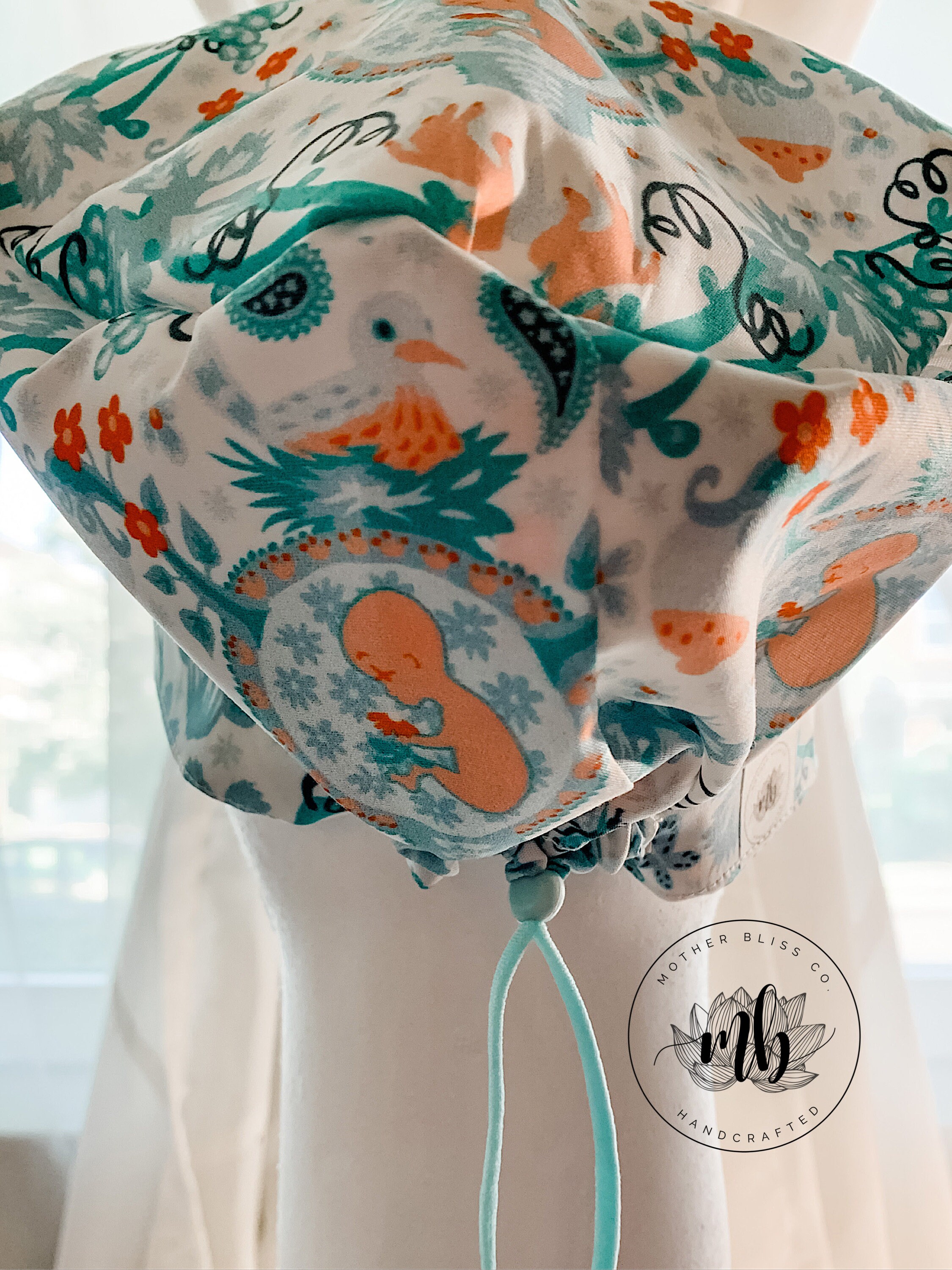 Baby Bloom Womb IVF Fertility Pixie Scrub Cap Adjustable - Etsy