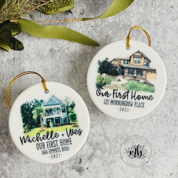 First Home Ornament - Etsy