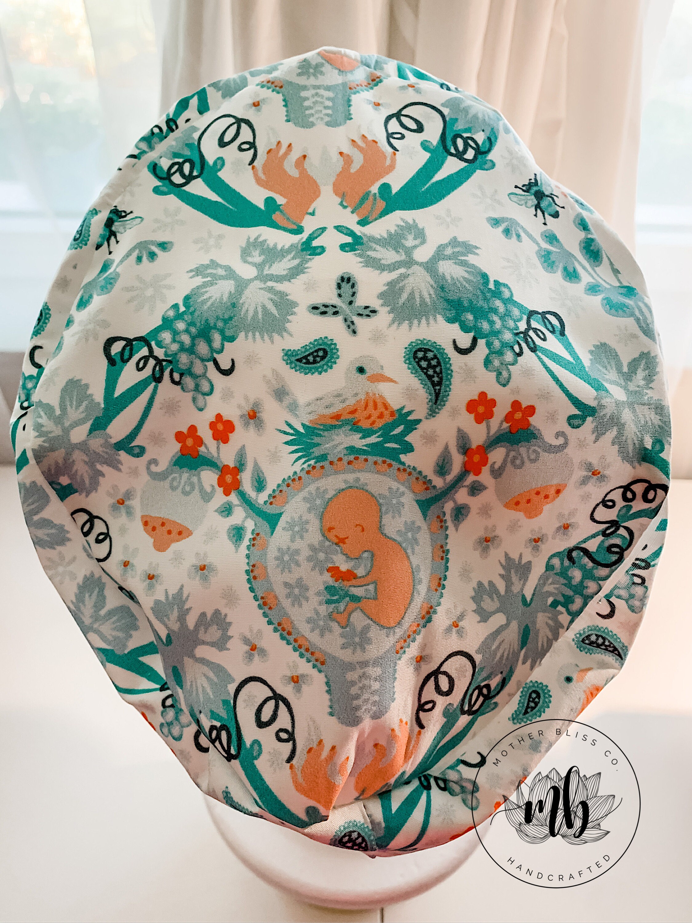 Baby Bloom Womb IVF Fertility Pixie Scrub Cap Adjustable - Etsy UK