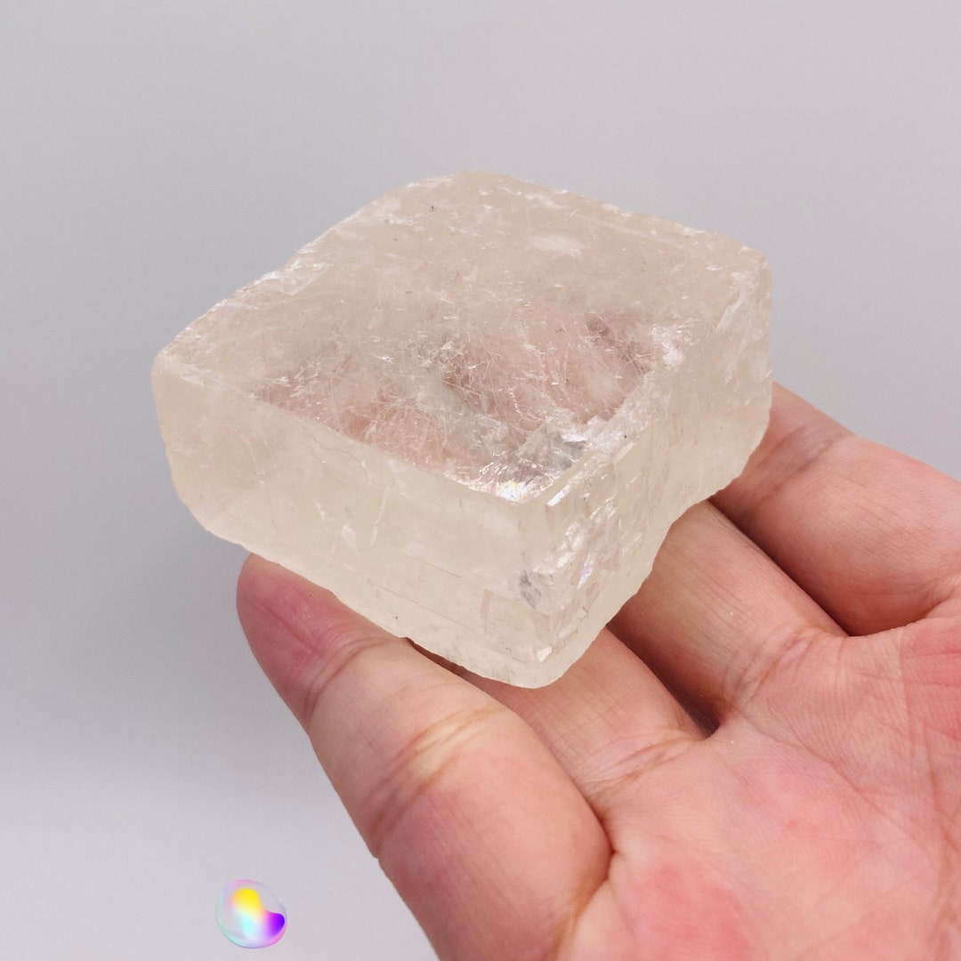 104g Optical Calcite Rough Stone Iceland Spar - Etsy