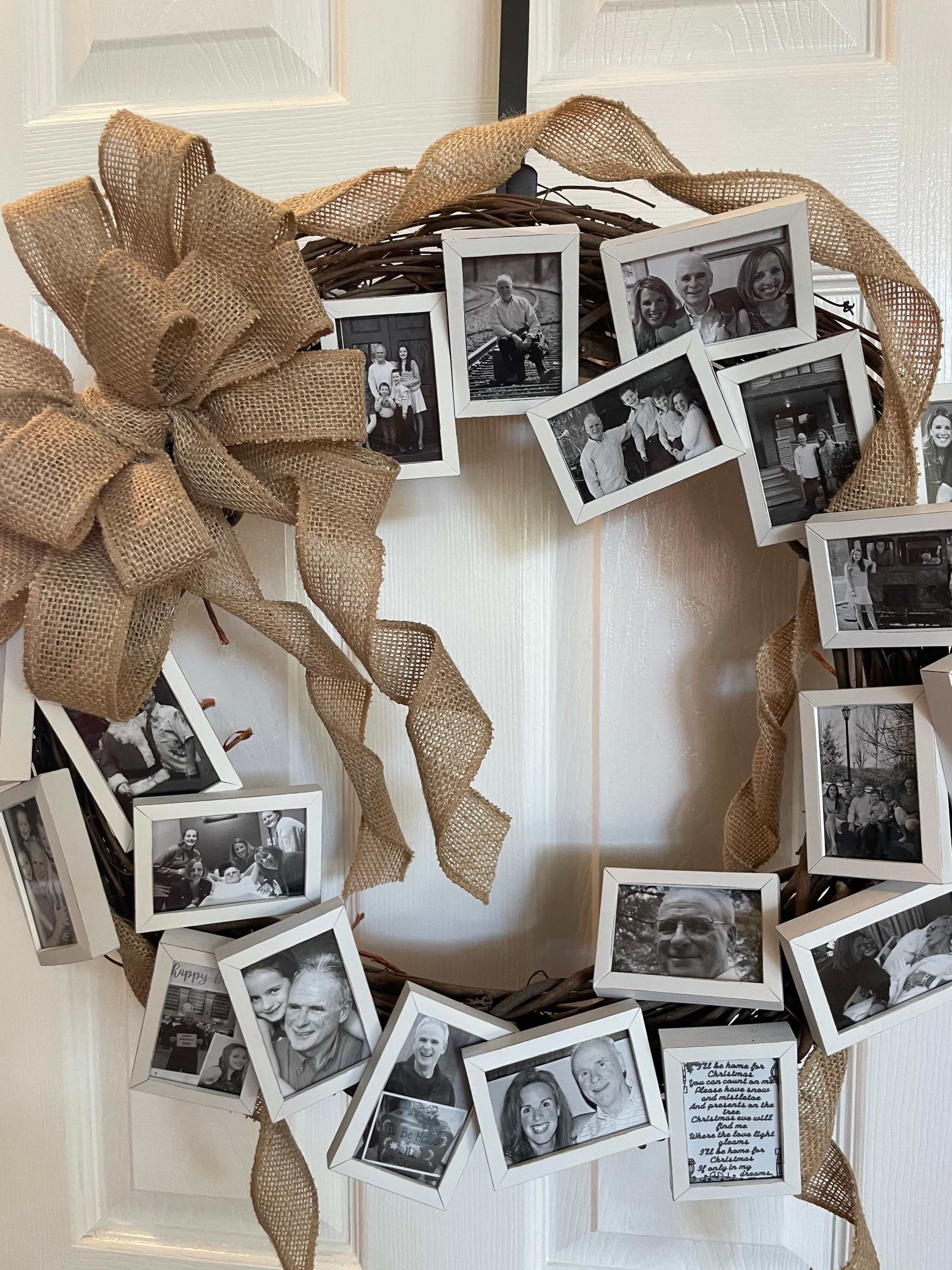 Picture Frame Wreath Ideas Diy
